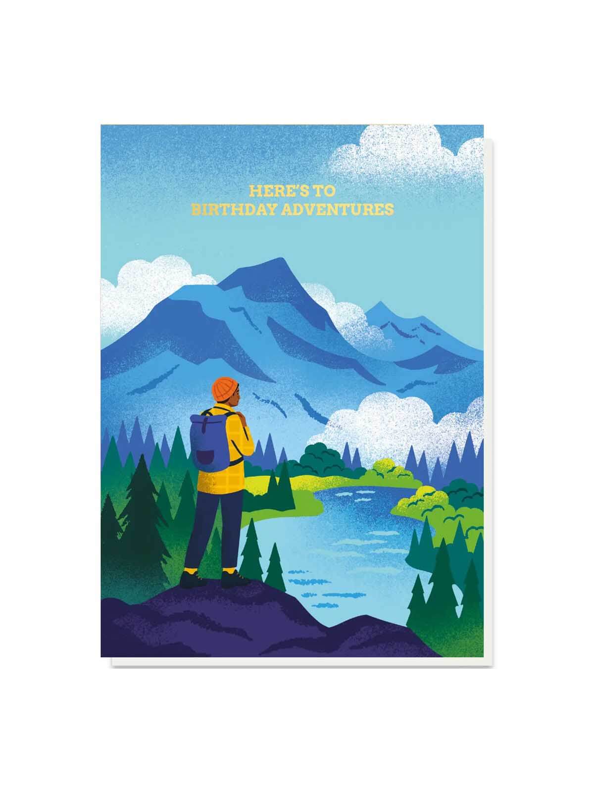 Birthday adventures card by Stormy Knight | Papermash UK