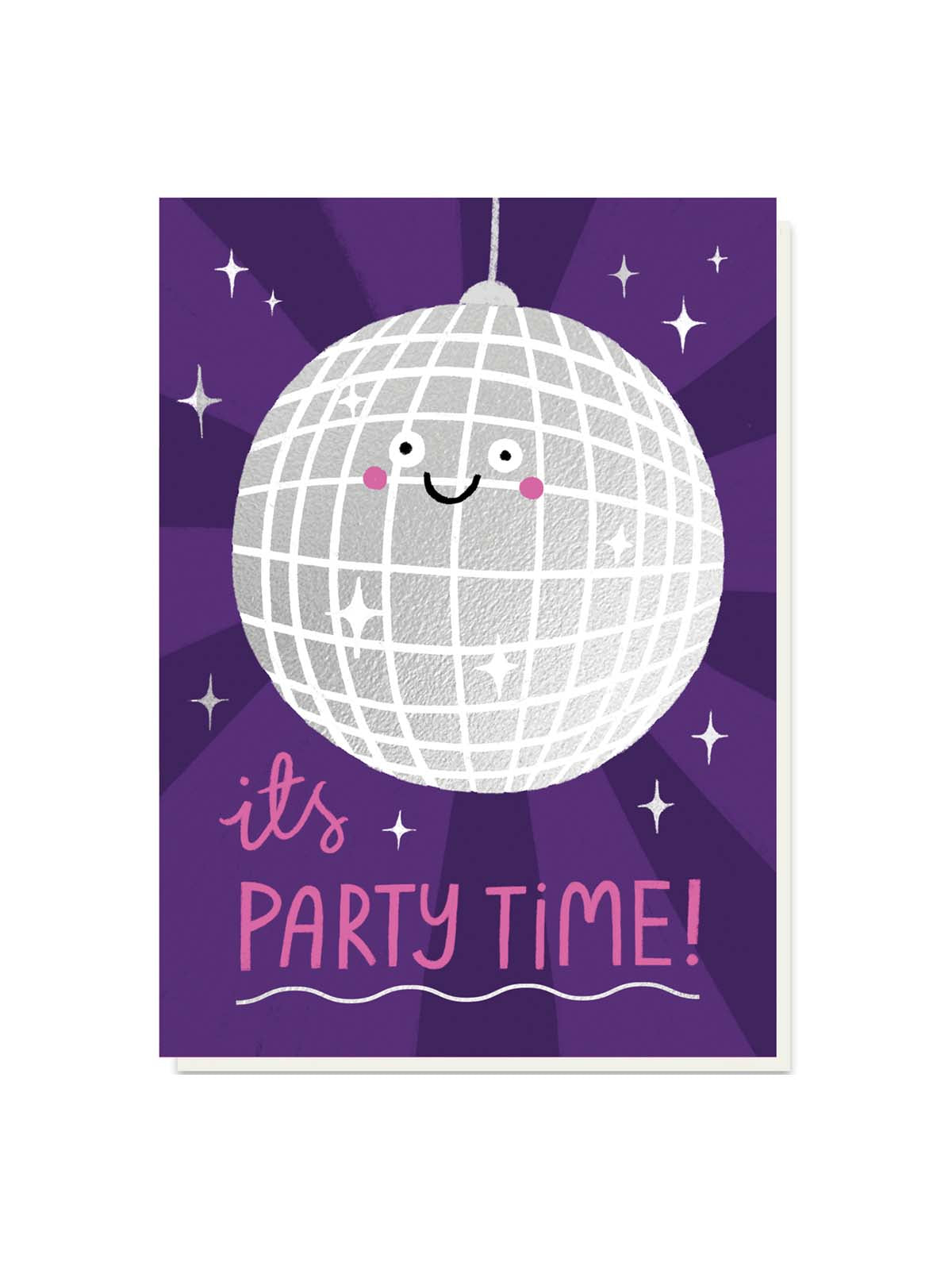 Disco ball birthday card | Papermash UK