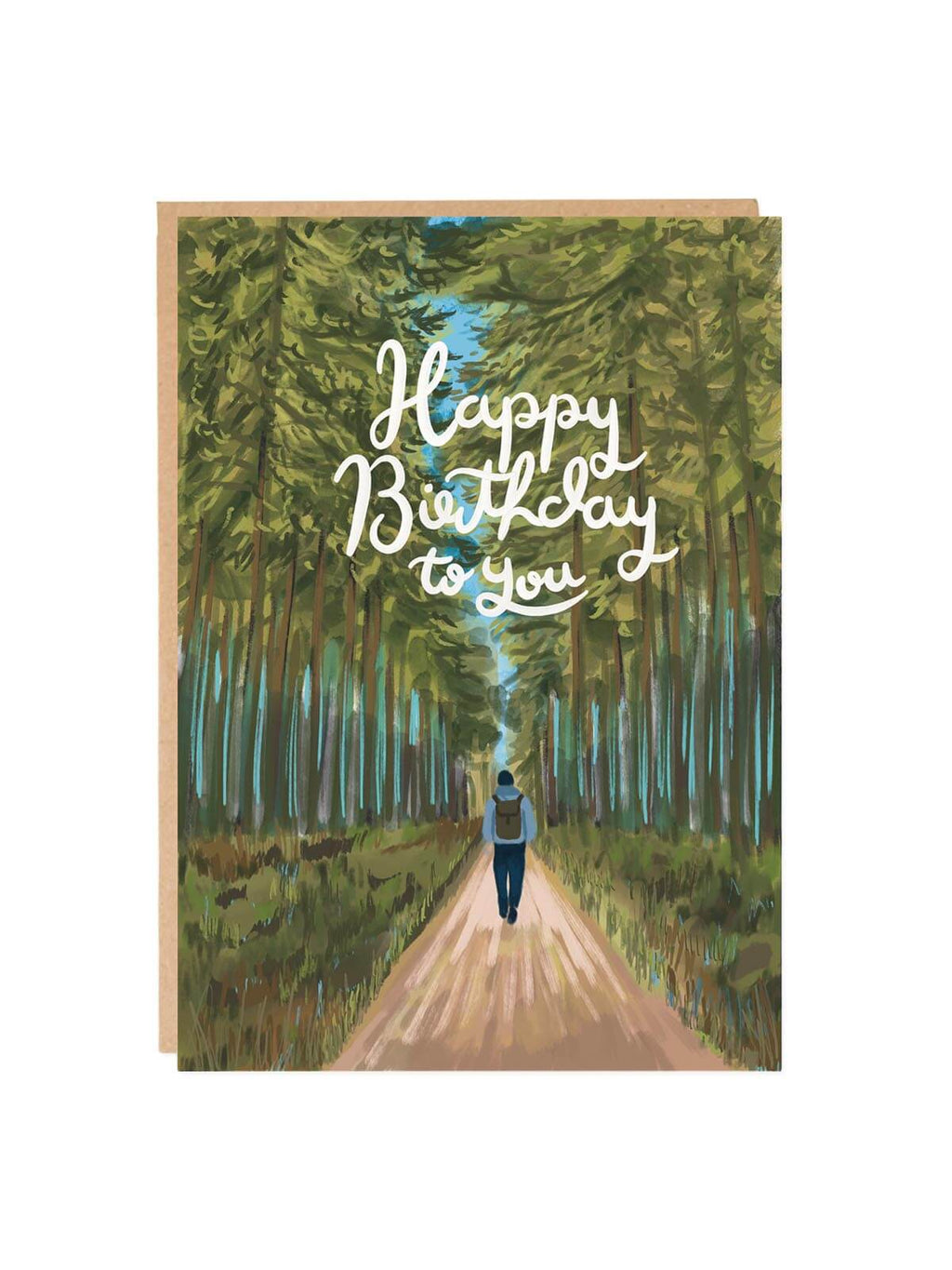 Happy birthday forest card | Papermash UK