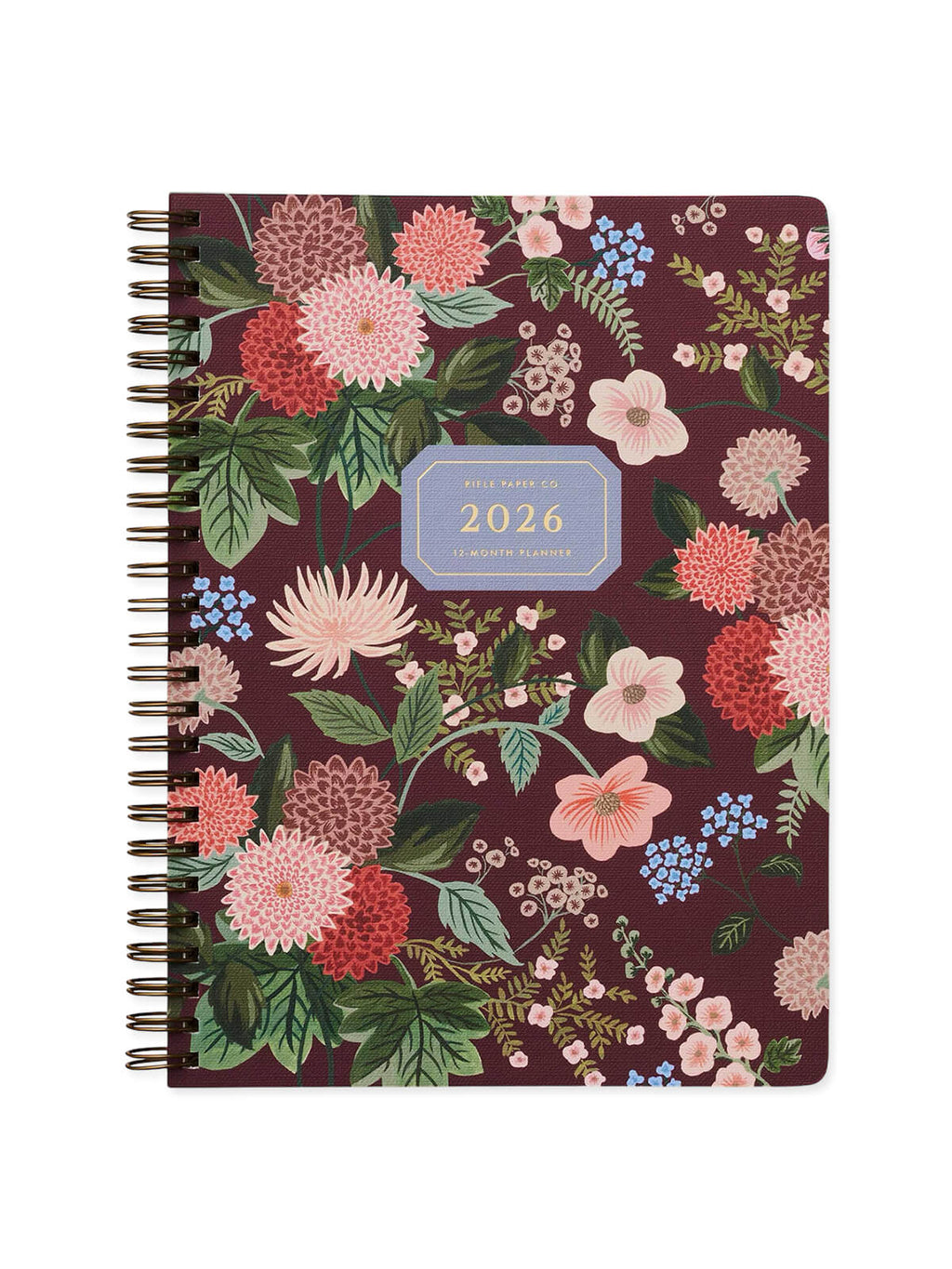 Rifle Paper Co 2026 Dahlia 12 month planner | Papermash UK