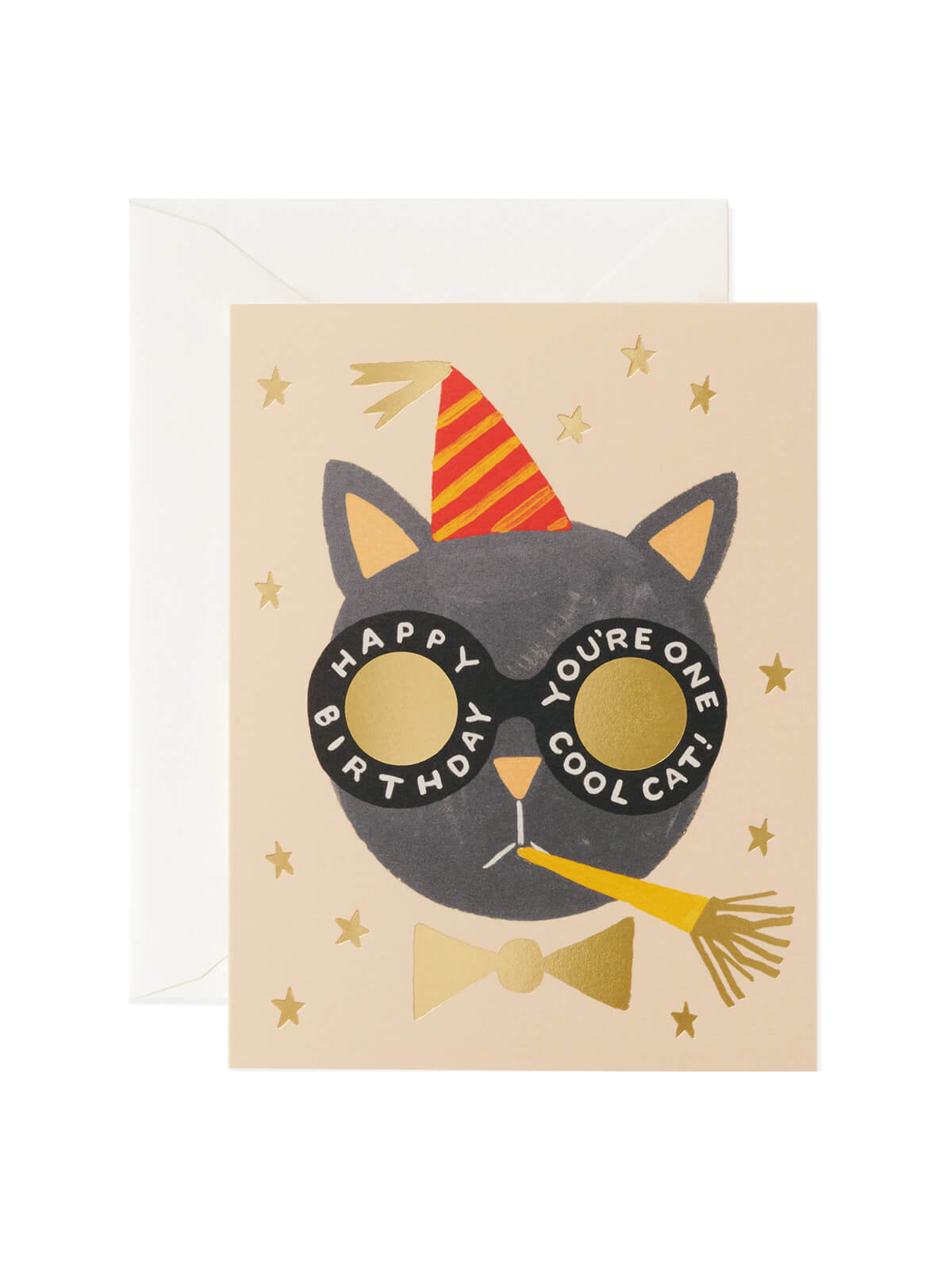 Birthday cat card by Rifle Paper Co | Papermash UK