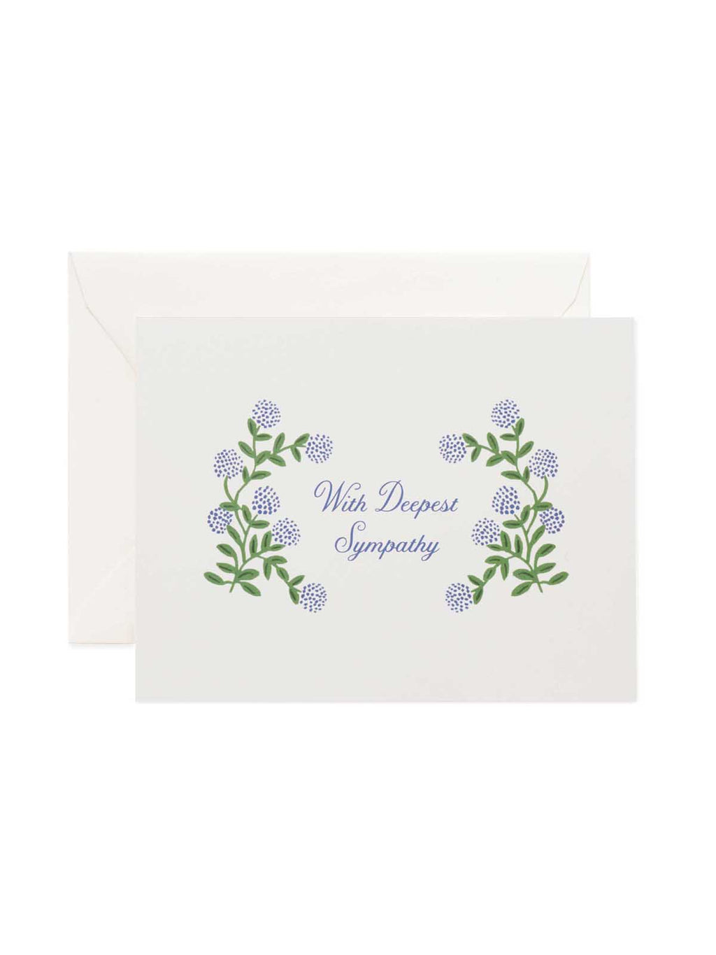 Rifle Paper Co hydrangea sympathy card | Papermash UK