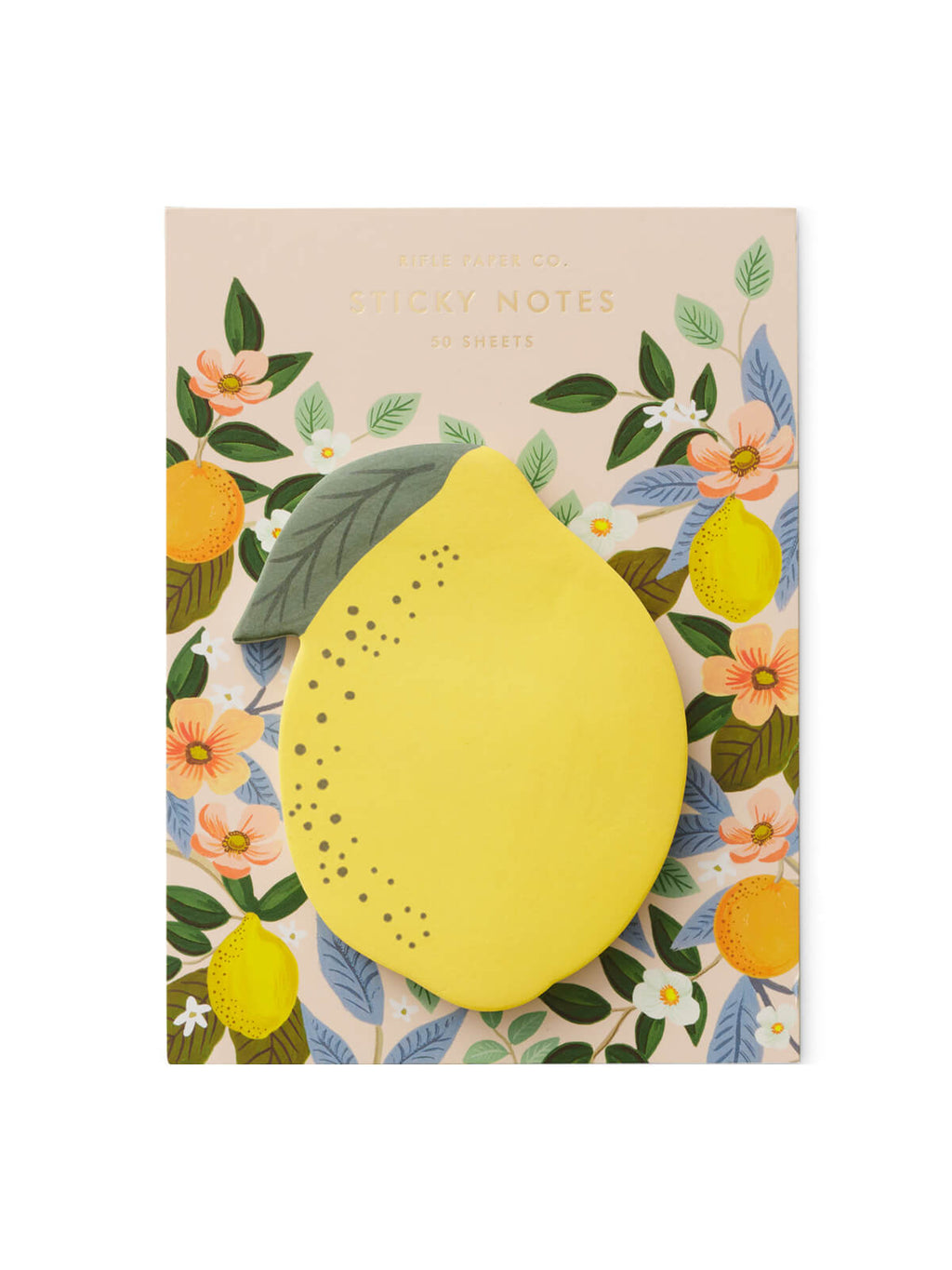 Rifle Paper Co lemon sticky notes | Papermash UK