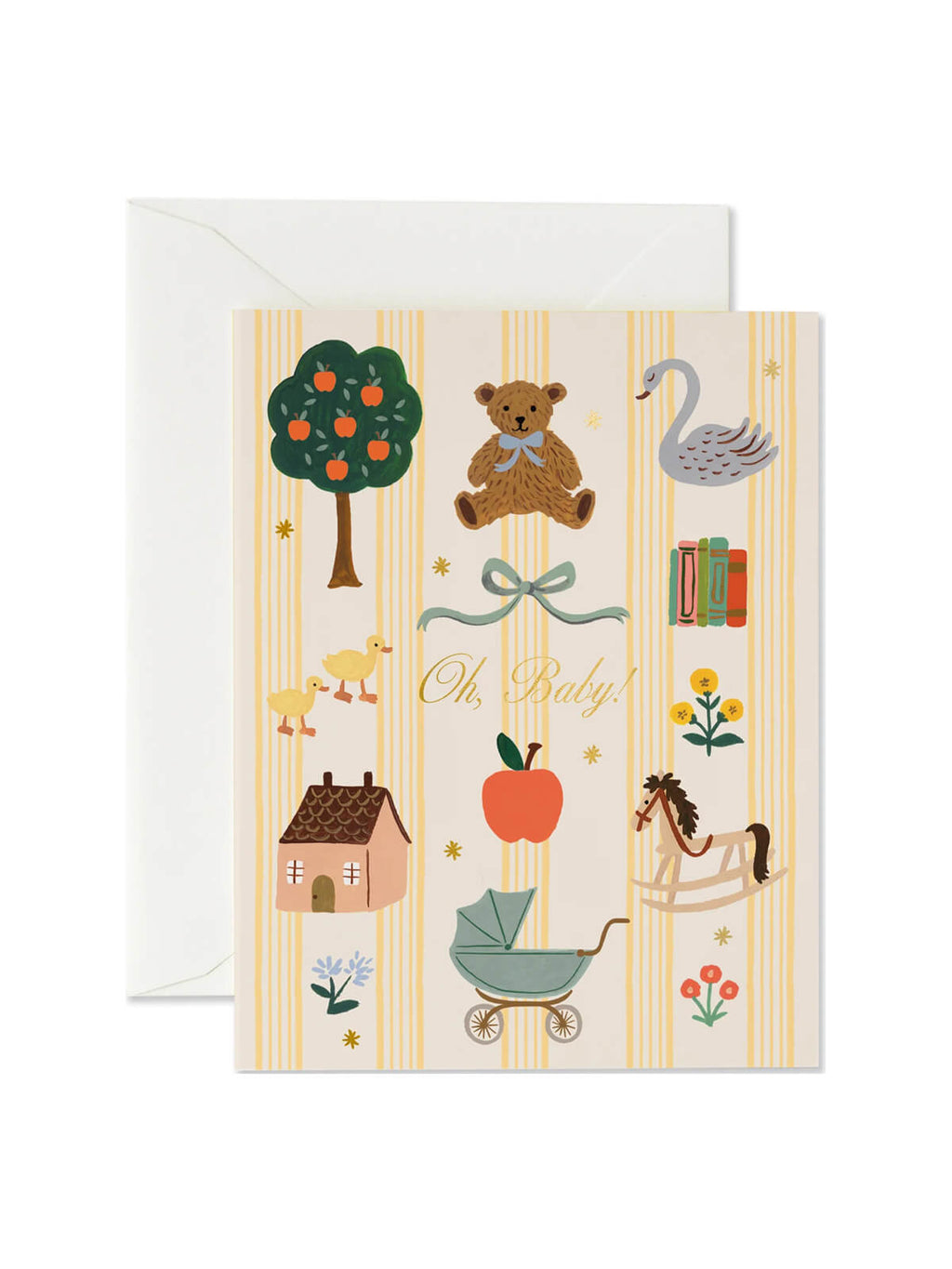 Rifle Paper Co oh baby card | Papermash UK