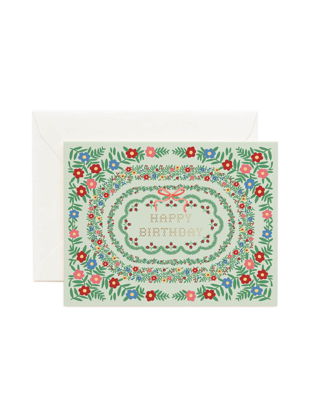 Rifle Paper Co Rosette birthday card | Papermash UK